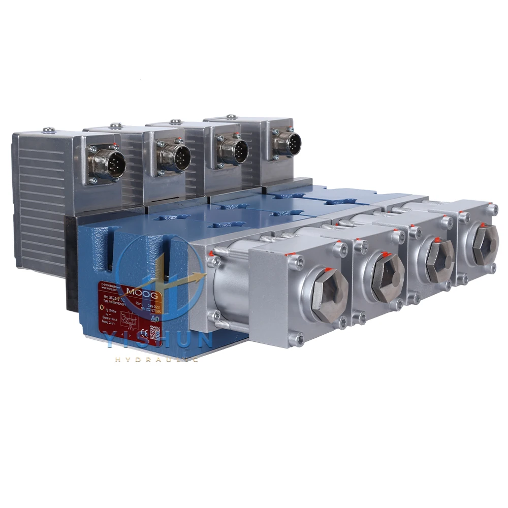 Hydraulic Servo Valve D634 MOOG - Direct Operated Electric