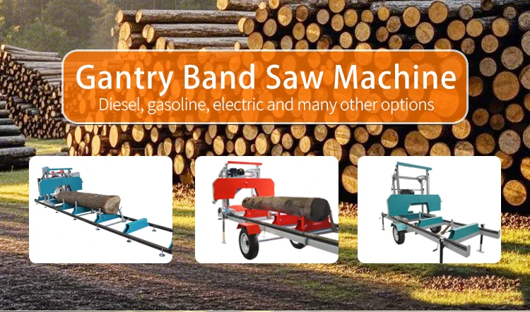 Diesel Engine Portable Industrial Chainsaw Fully Automatic Wood ...