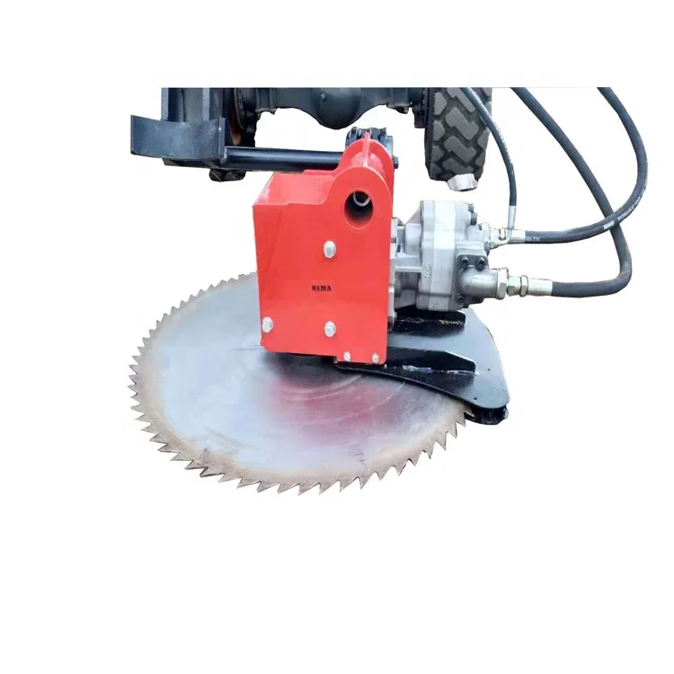 Rima Wood Cuttingsaw Head Excavator Hydraulic Attachment For Cutting ...