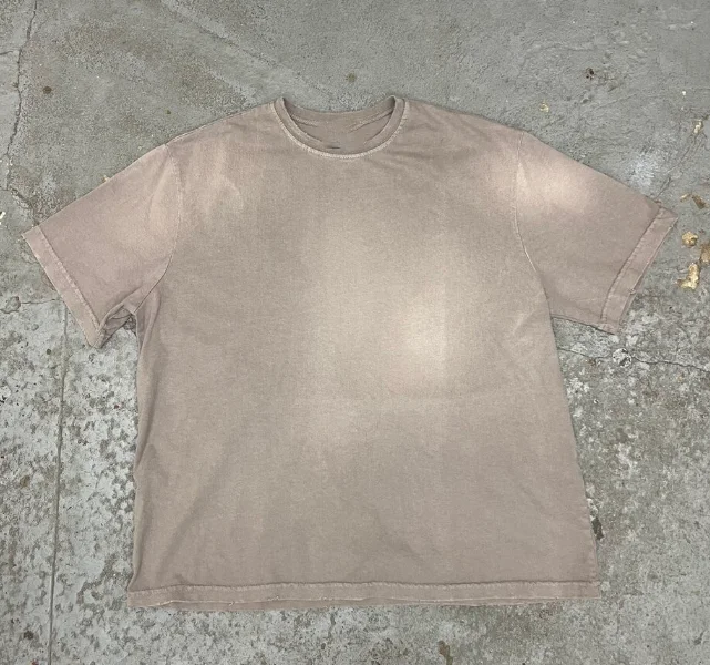 Custom Stone Washed Sun Faded T Shirt - Sustainable & Stylish