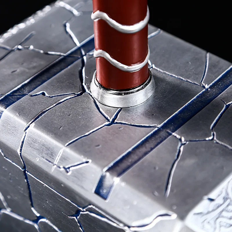 Marvel Avengers 4 Thor 4 1:1 Real-size Burst Version Thor's Hammer ...