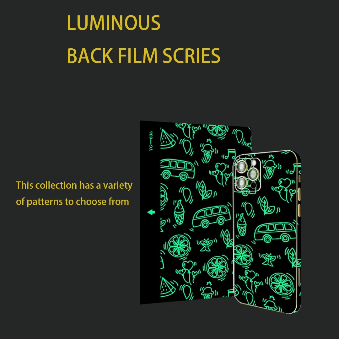120x180mmpvc Film Light Up Mobile Phone Back Sticker - Buy Sticker ...
