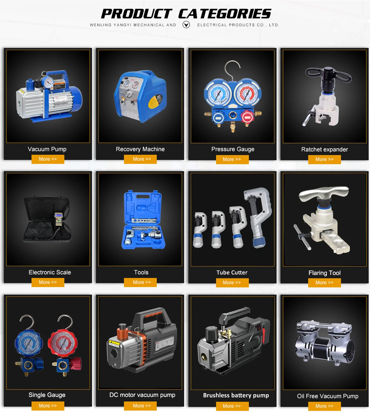 AUTO AC Repair Complete Tool Kit with 1 Stage 4 CFM Vacuum Pump