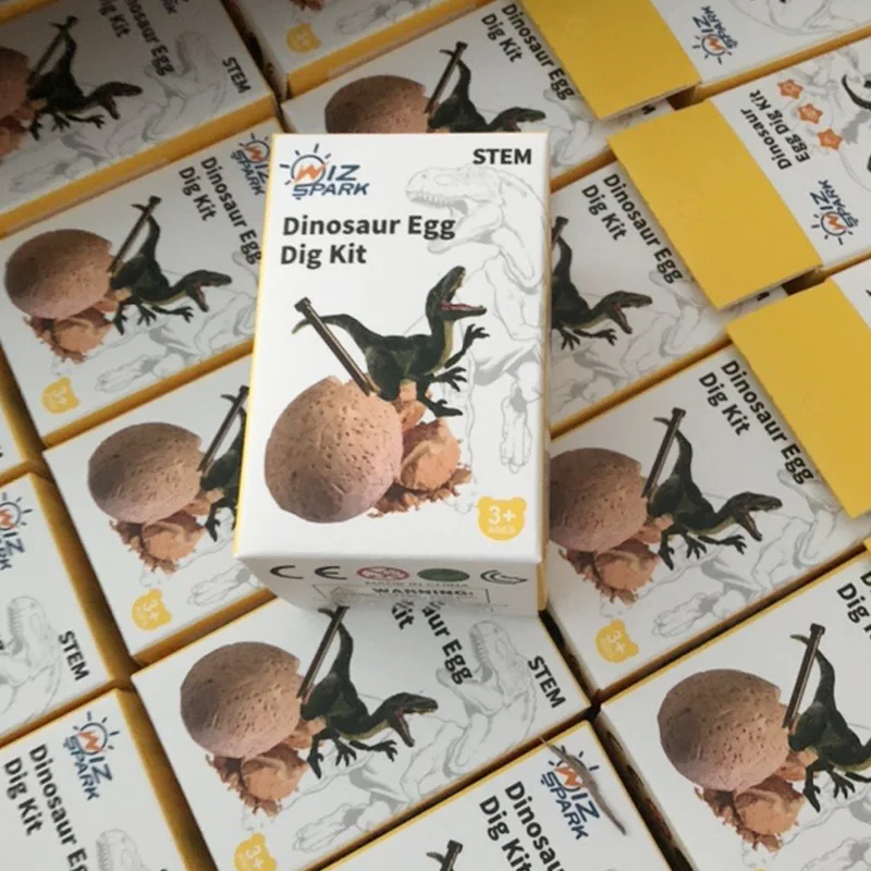 Science Fossilized Dinosaur Excavation Dig Kit Dinosaur Egg Fossil Egg ...
