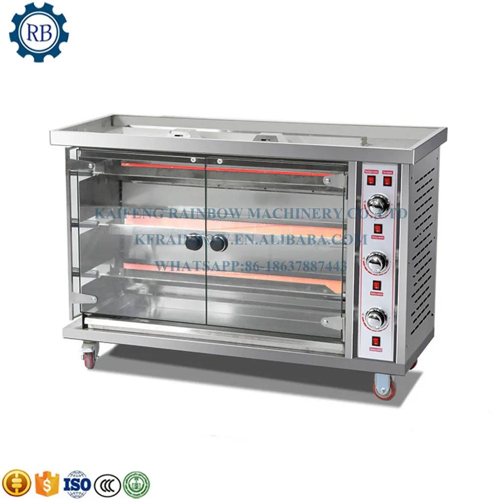 Rotary Duck Roasting Oven /chicken Grill Machine/chicken Rotisserie For ...