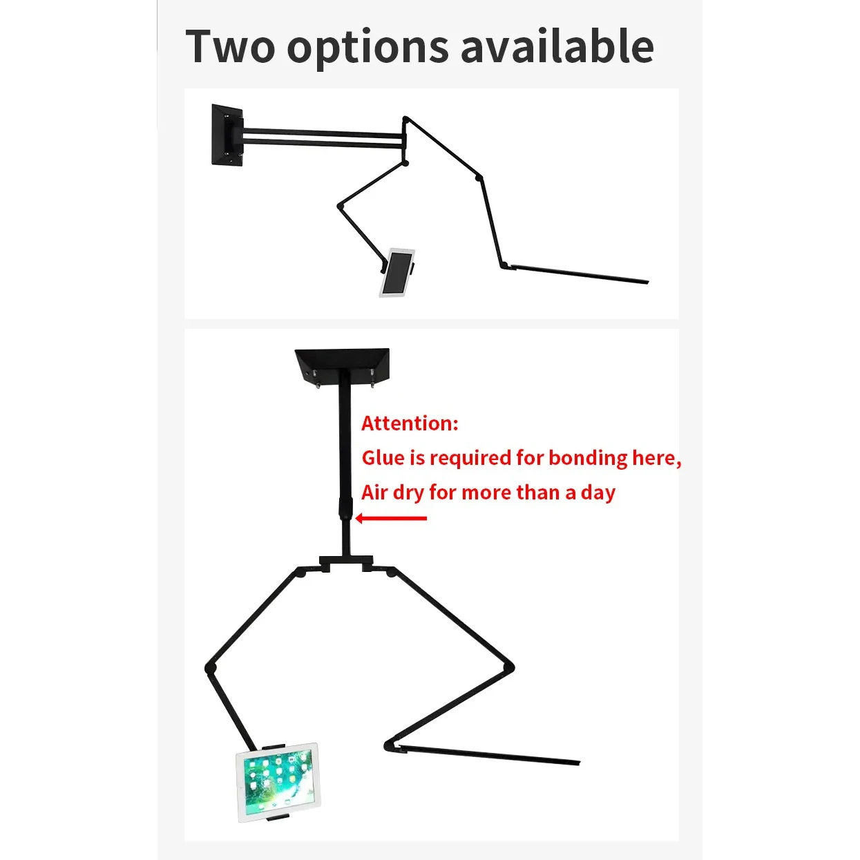 Kissure Tattoo Work Light - Adjustable LED with Tablet Holder