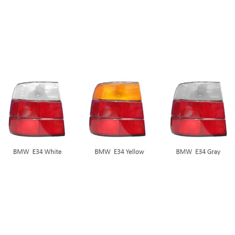 For Bmw E34 Taillights 5 Series 1988-1994 Tail Lamp 63211384009 L ...
