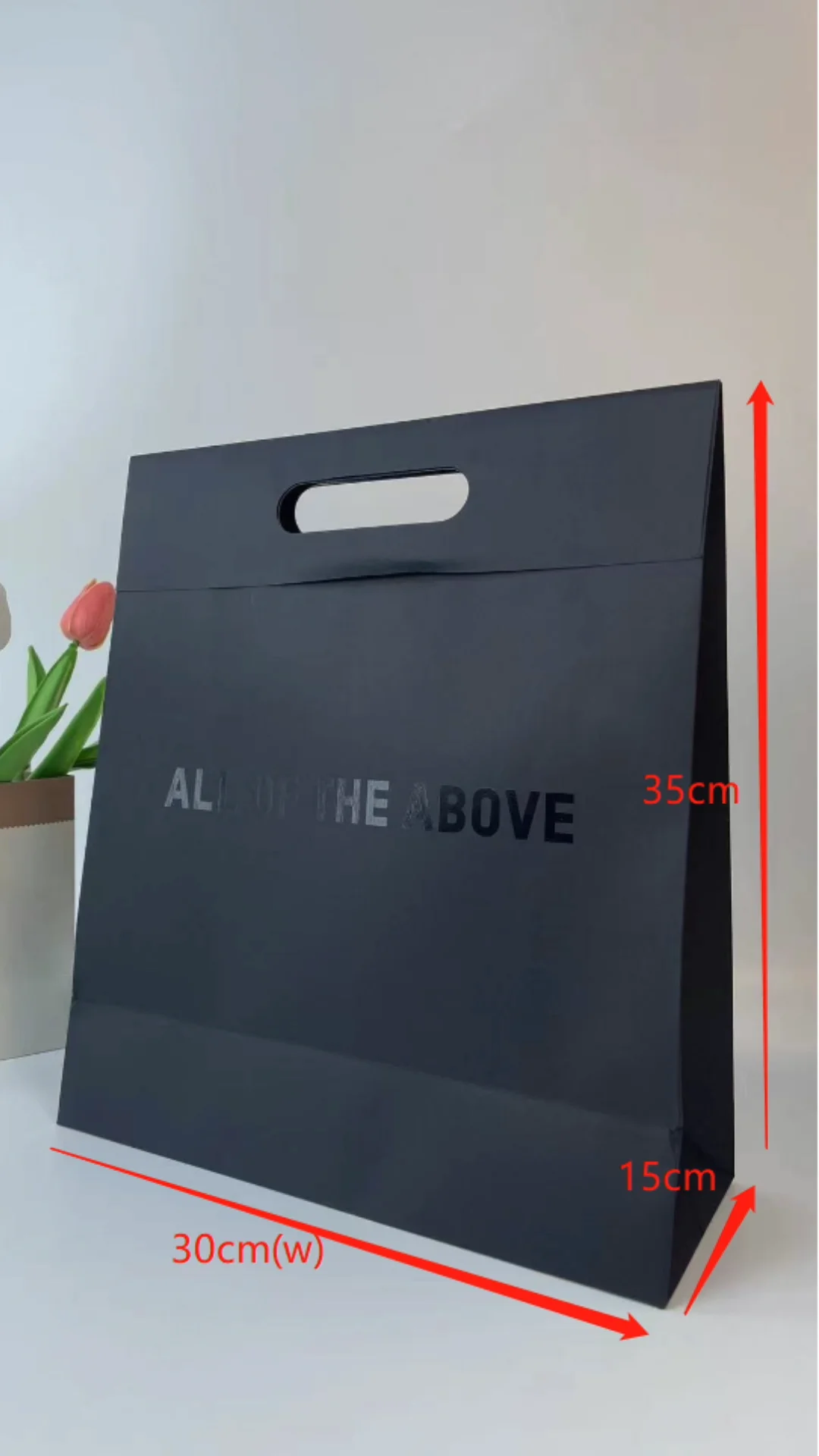 Custom Design Die-cut Handle Luxury Jewelry Cosmetic Gift Clothing ...