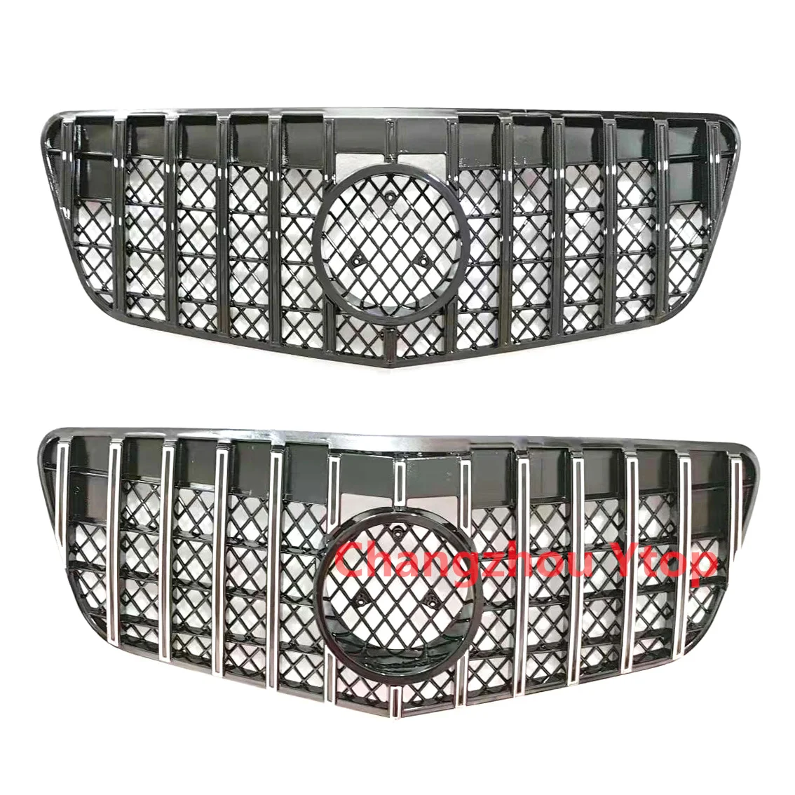 For 06-08 E W211 Facelift Gt Abs Front Grille Plastic ( Install Star ...