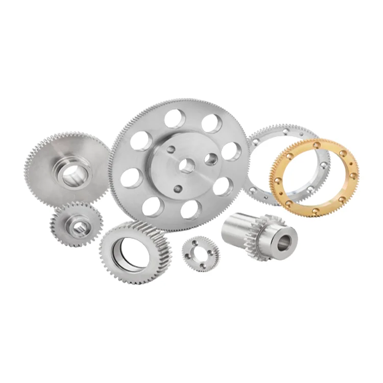High Quality Industrial Steel Pinion Wheel 4 Tough Helical Ring Gear ...