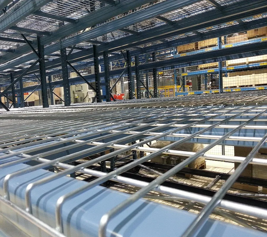 racking system wire mesh decking galvanized decking racking mesh for ...