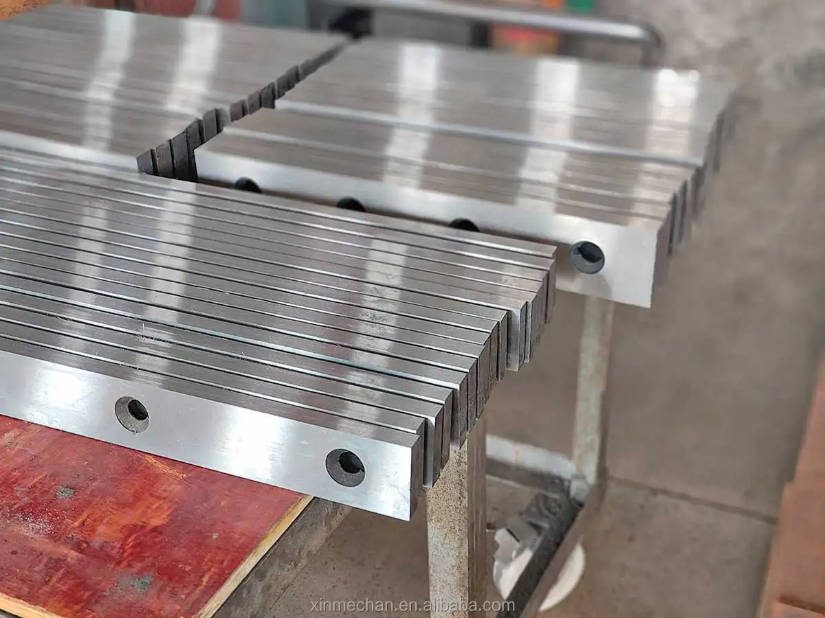 Scrap Metal Cutting Shear Blade Chopper Knives Hot Shear Blade For Bar ...