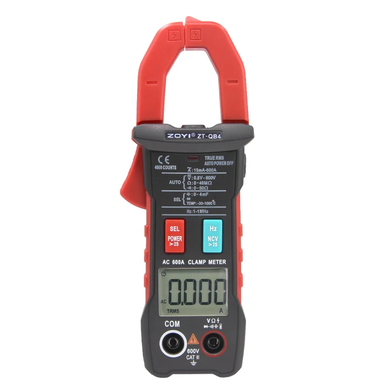 Automatic Range 4000 Count Mini Handheld Smart Multimeters Digital ...