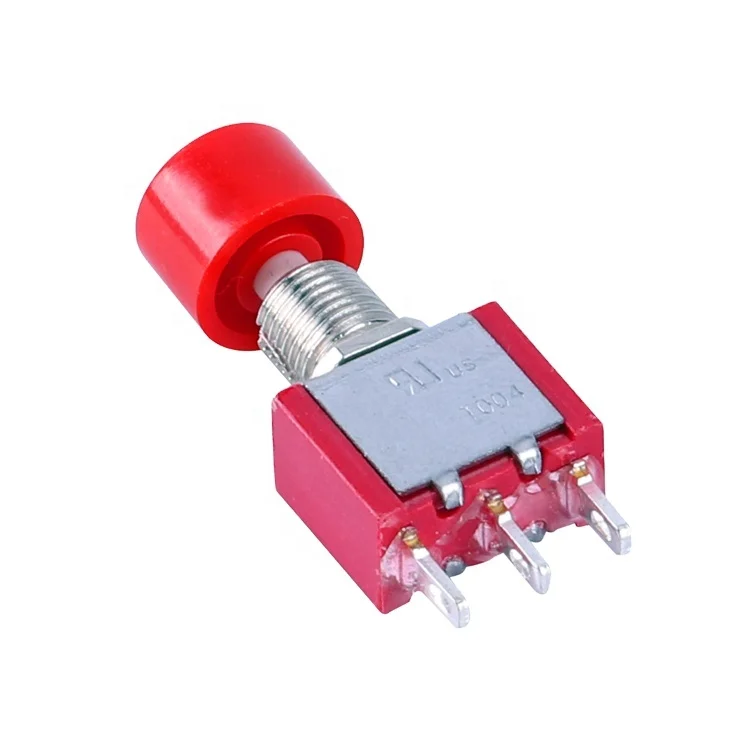 Reset Mini 3pin Toggle Switch 5a 125v Spdt 12 Volt Momentary Push ...