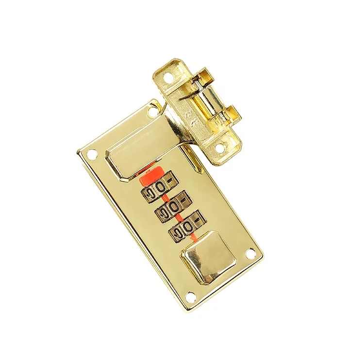 Small Tsa Zinc Alloy Push Lock Drawer 3 Digital Combination Lock For ...
