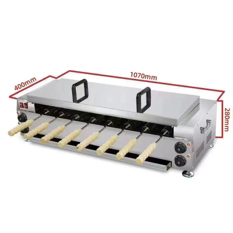 Ice Cream Chimney Roll Machine - High Productivity Oven