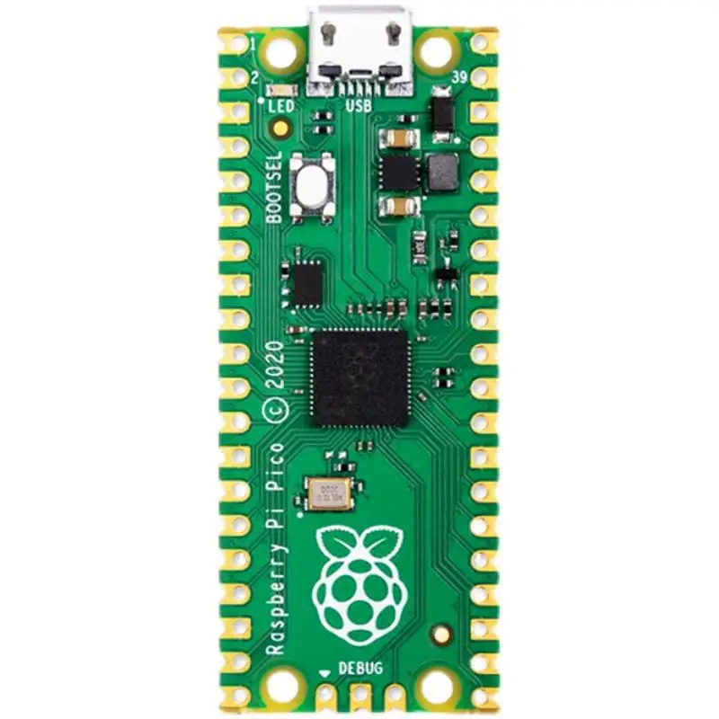 Original Raspberry Pi Pico Rp2040 Wireless With Headers Soldered Pico H W Raspberry Pi Pico Wh ...