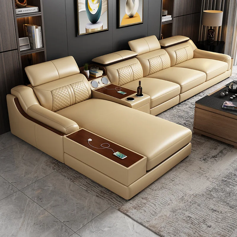 Home Furniture Living Room Sofa De Salon Meuble De Maison Sectional ...
