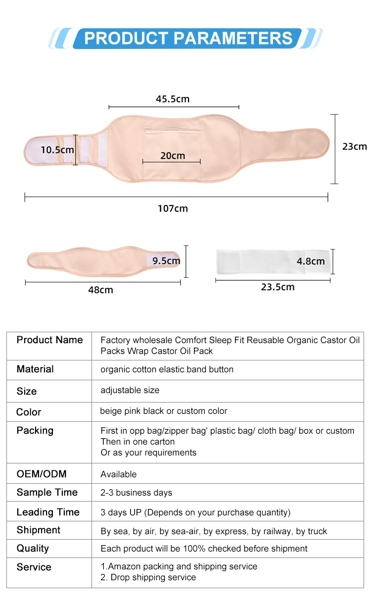 Castor Oil Pack For Digestive Health Castor Oil Pack For Relaxing Body ...