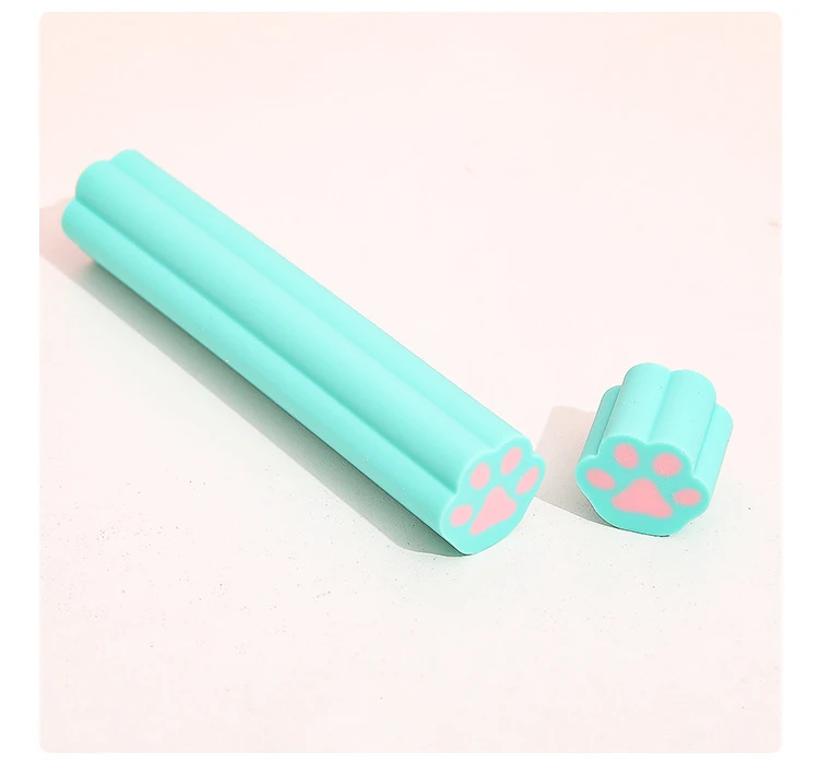 Cute Cartoon Cat Claw Shaped Eraser - Creative & Versatile