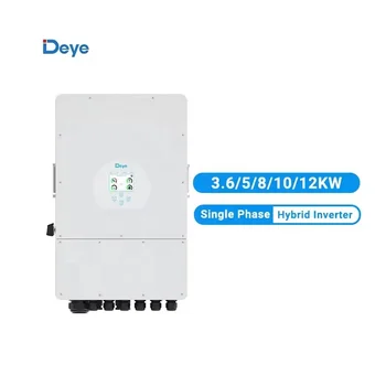 Deye Hybrid Inverter Sun-12k-sg04lp3-eu 12kw 48v Single Phase 16kw 12kw With Wifi Ct For Home ...