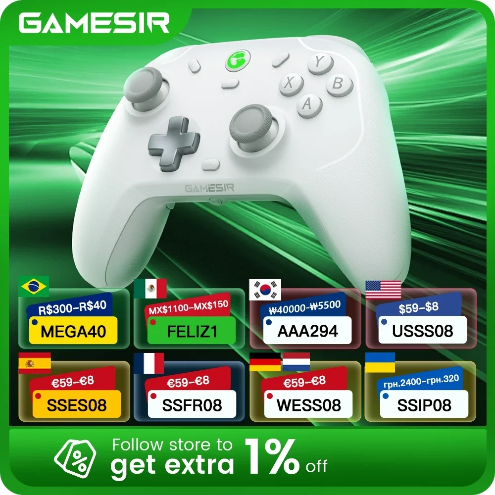 GameSir T4 Cyclone Pro Wireless Gamepad Bluetooth Game Controller for ...