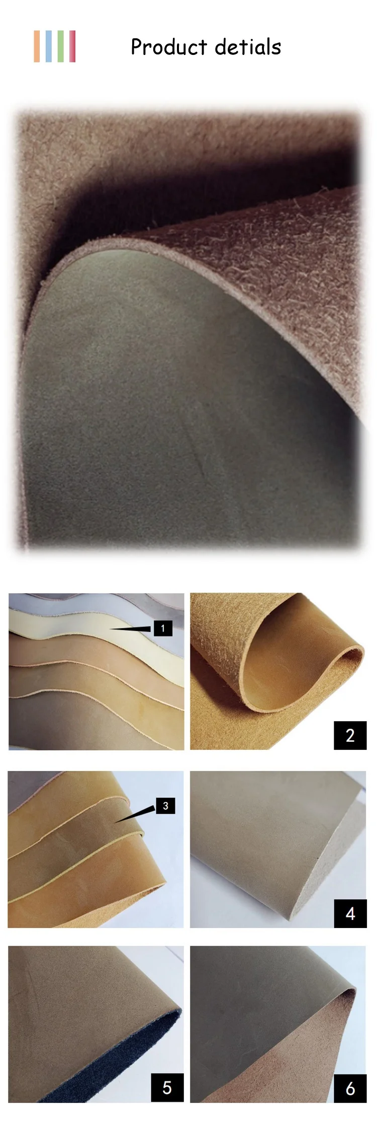 Waterproof Durable Nubuck Microfiber Leather Material For Shoes - Buy ...