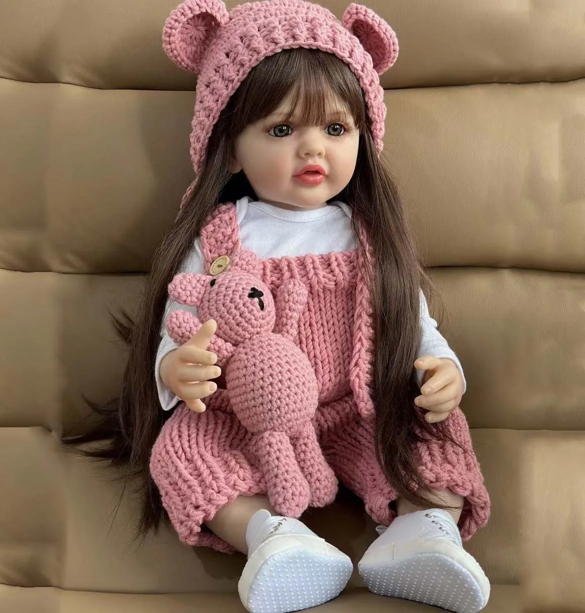 Model Toy Realistic Poupee Bebes Reborn De Silicon Doll Set Reborn Baby ...