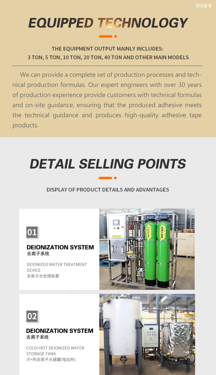 Water-based Acrylic Adhesive Machine/bopp Tape Glue Making Machine ...