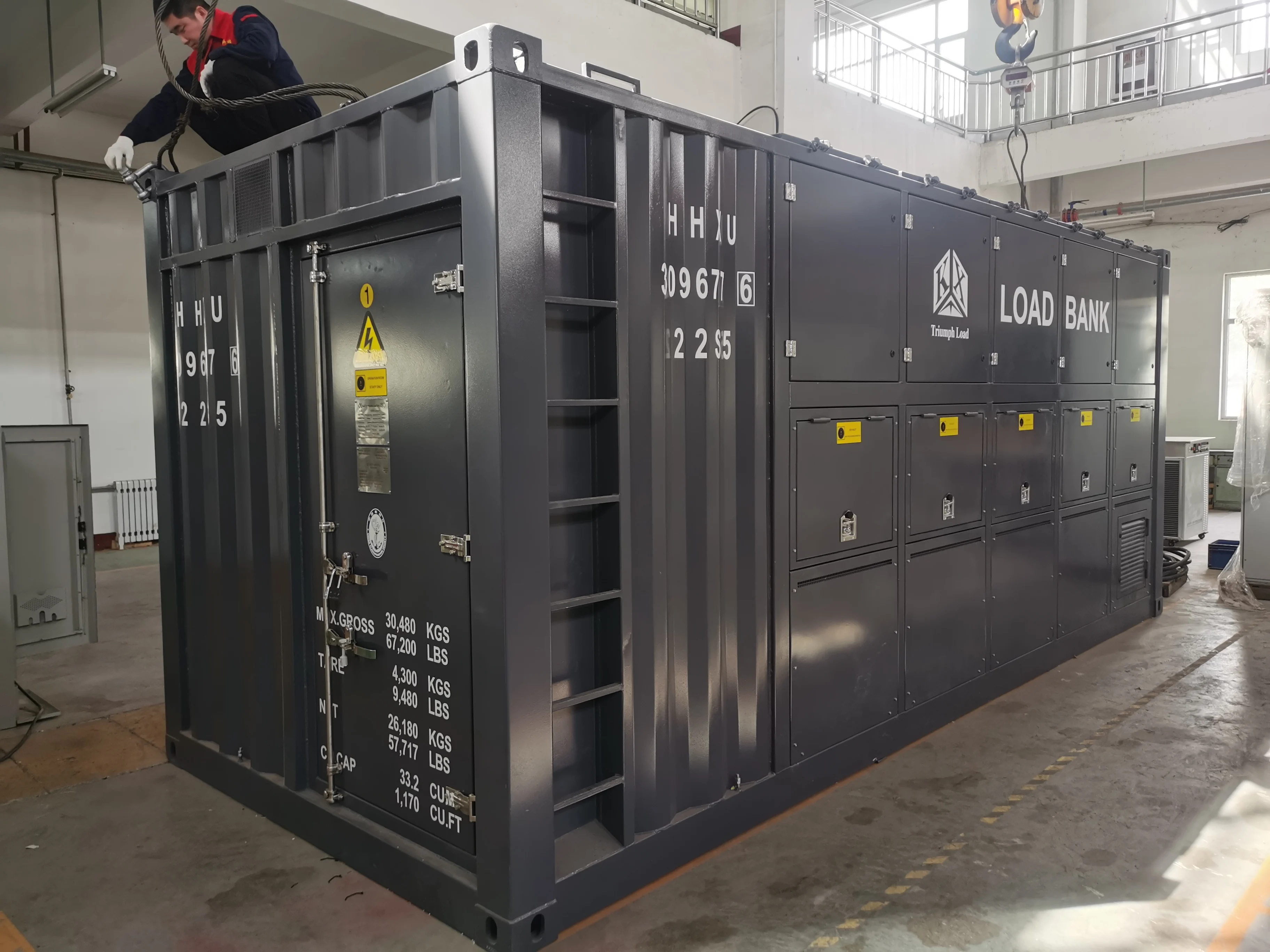 MV 2000kw Diesel Generator Load Bank for Testing - KAIXIANG