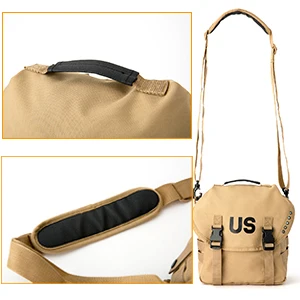 Akmax ALICE Butt Pack Tactical Sling Bag - Coyote Camo