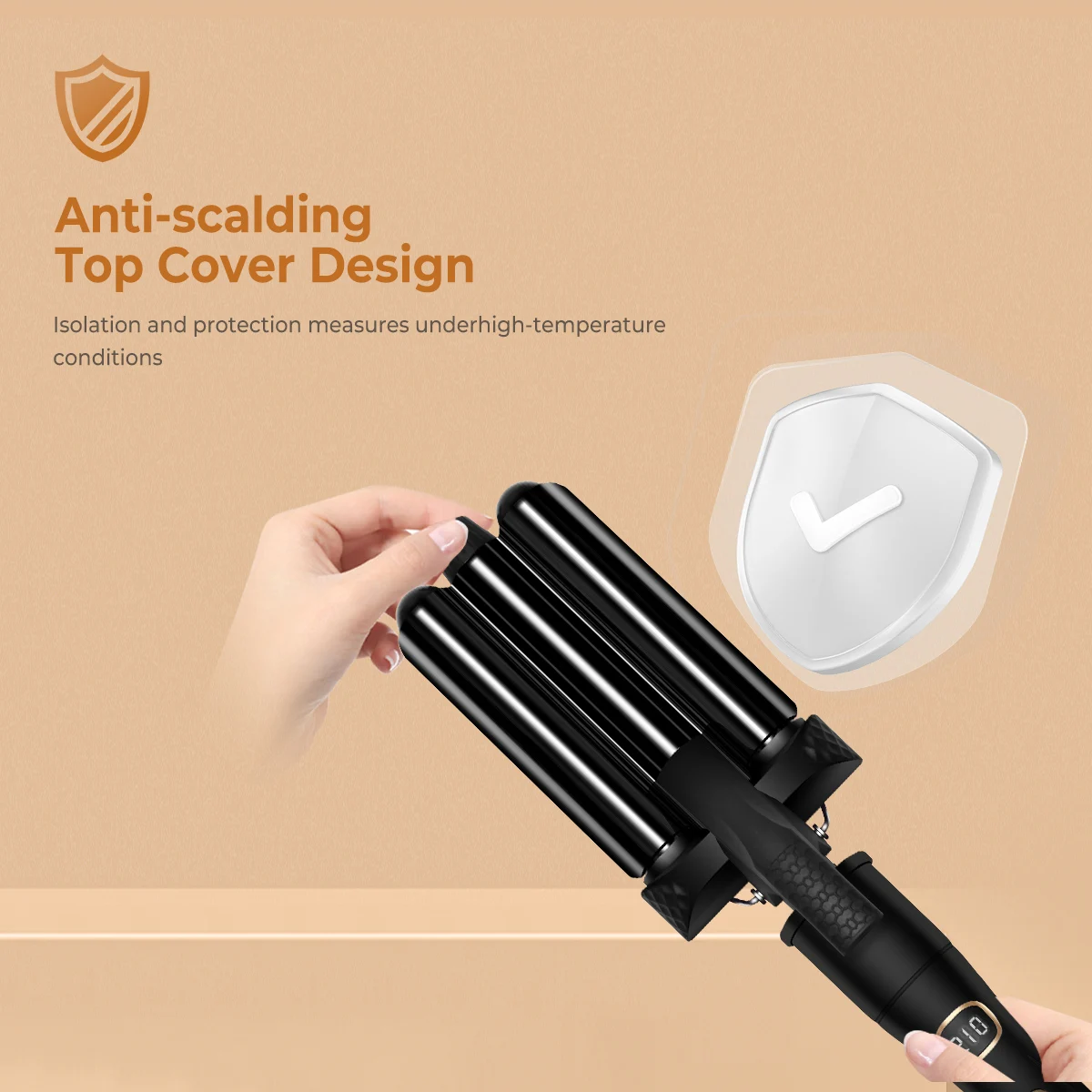 Interchangeable Curling Iron Hair Styling Tools 6 In 1 Curling Iron Set ...