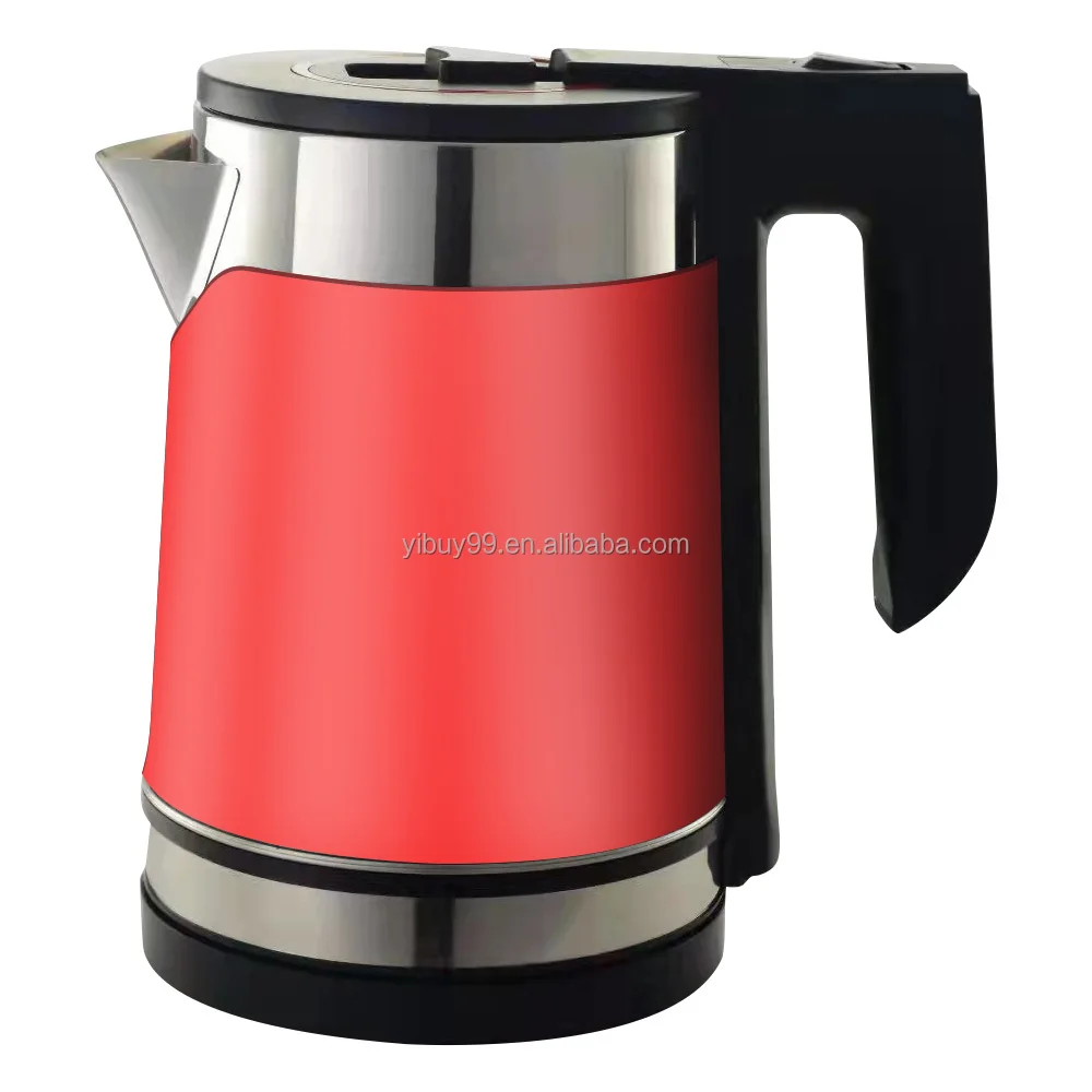 Factory Supplier 1.8L Electric Kettle 110V 1500W Double Wall Stainless ...