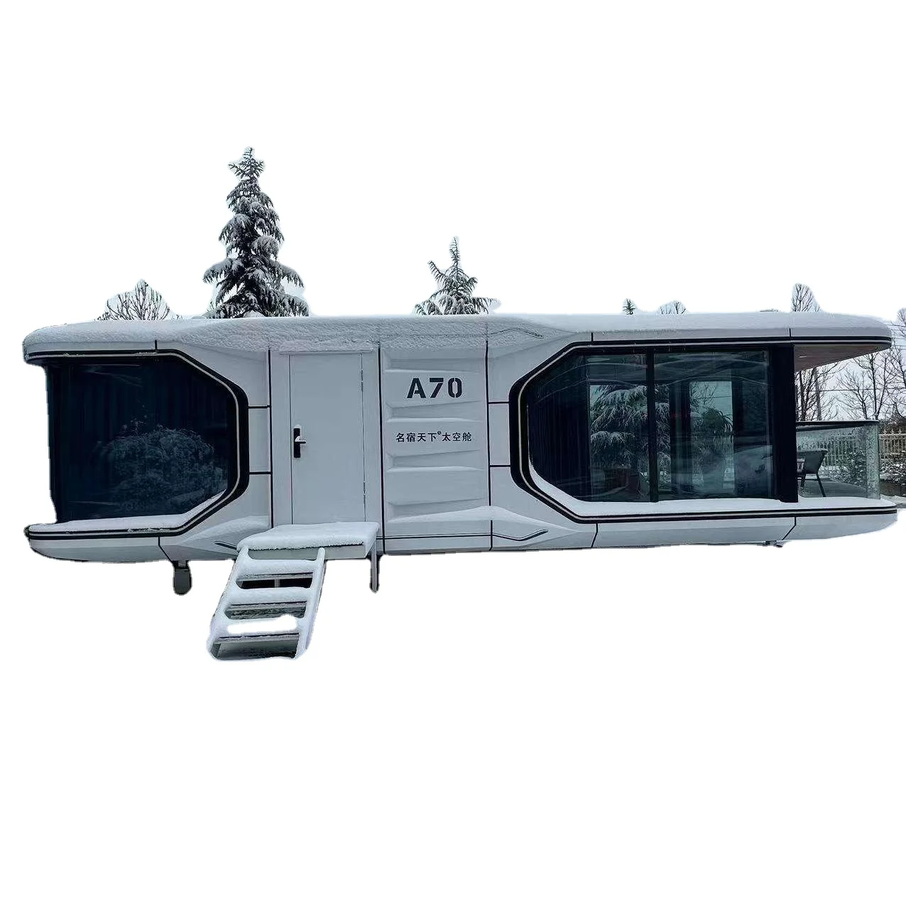 Luxury Modern Mobile Home Modular Home Small Float Family Small House ...