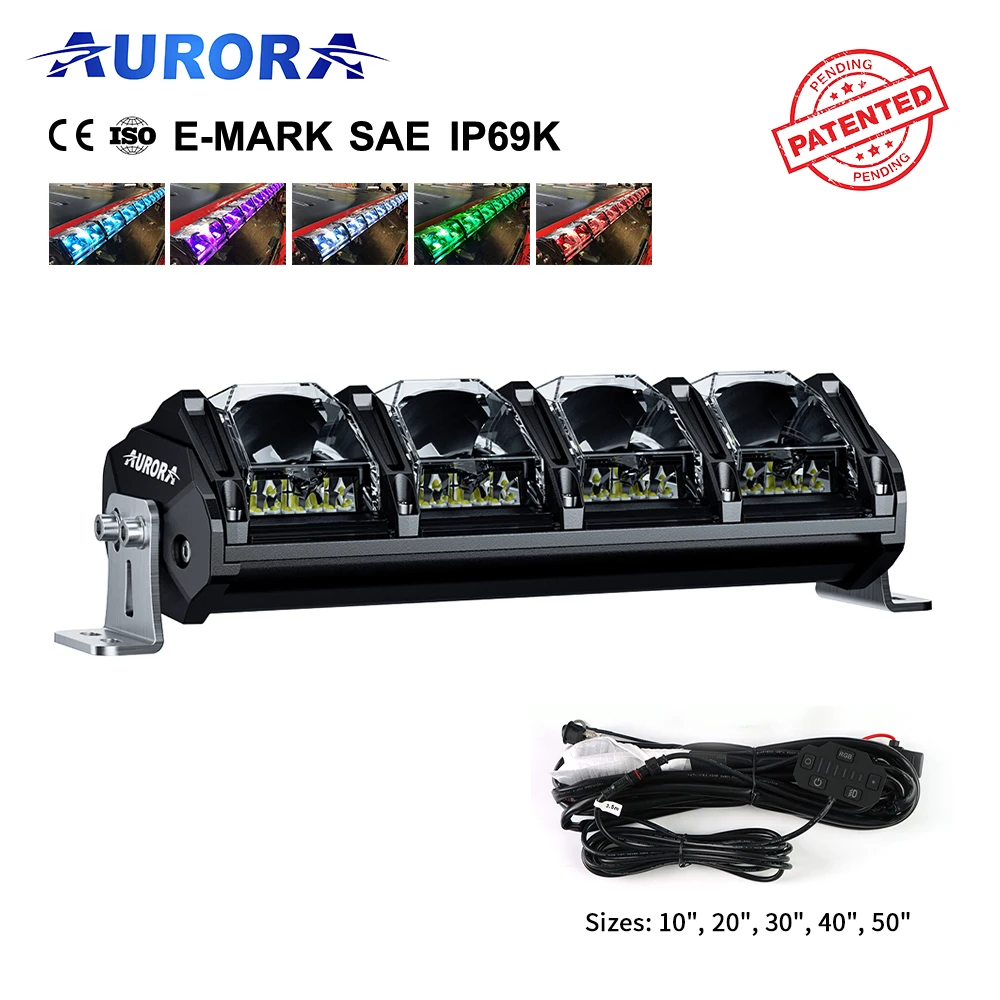 China First Multifunctional Evolve Light Bar Offroad 10 Inch LED RGB ...