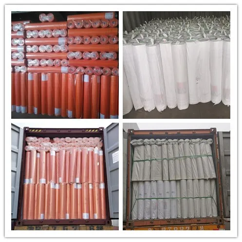 Glass Fiber Mesh 160g 4*4mm Orange Color - Buy Alkali Resistant ...
