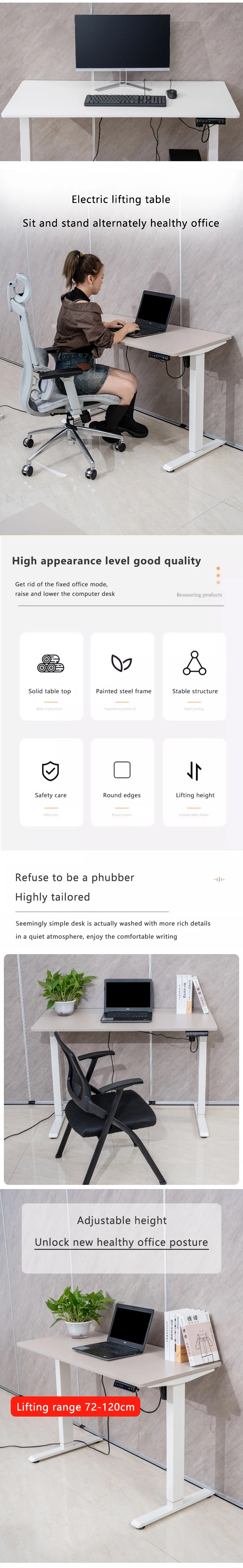 Btgdnz-22 Modern Office Table Office Desks Office Furniture Adjustable ...