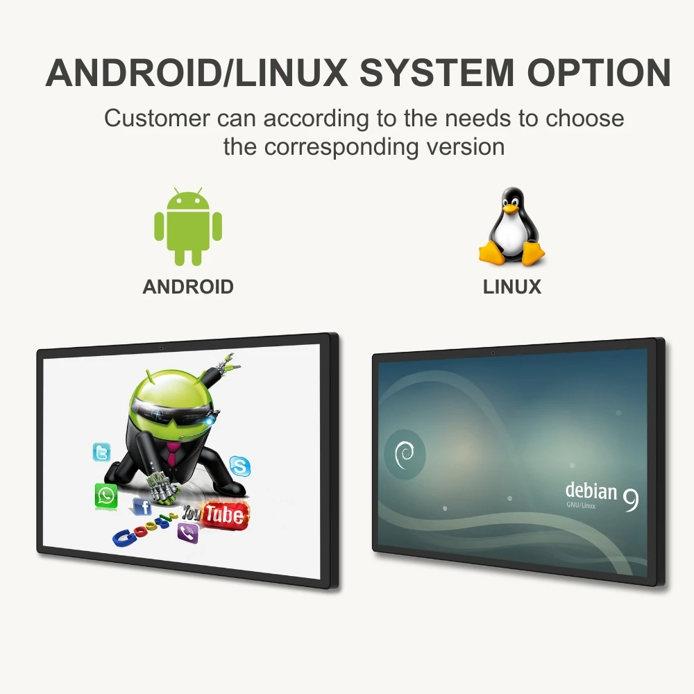 32 Inch Ceiling Mount Android 10 Tablet Lcd Screen Commercial Digital ...