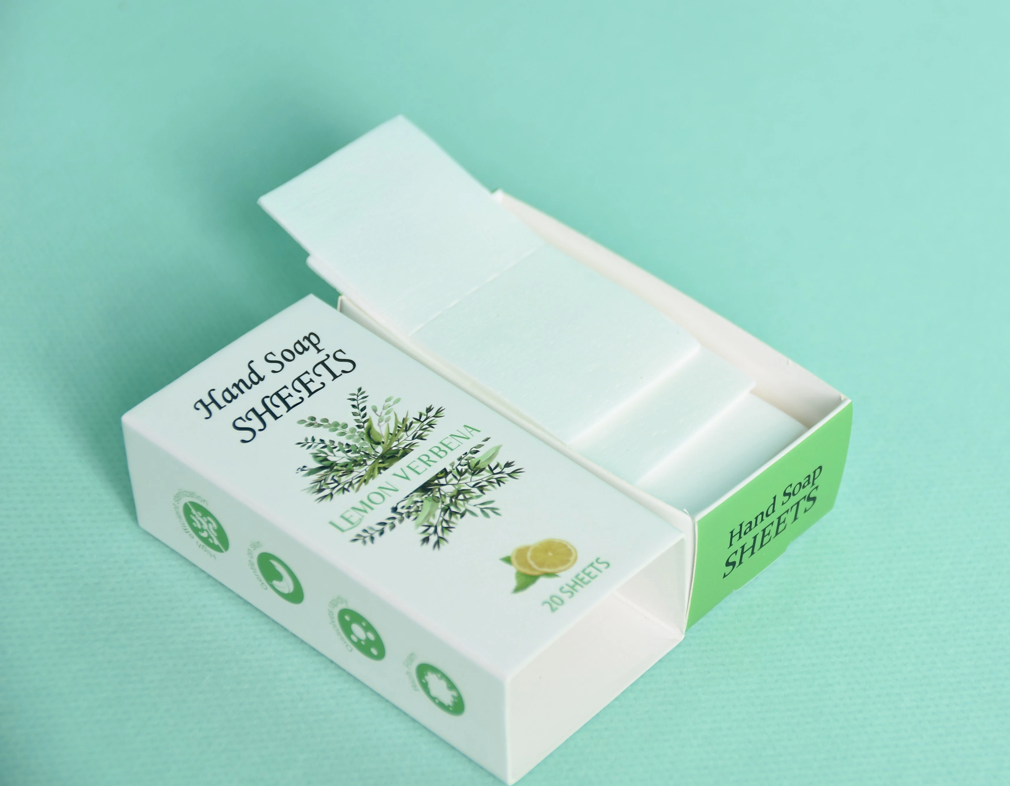 Disposable Soap Paper Soap Sheet Hand Washing Paper Custom Packing ...