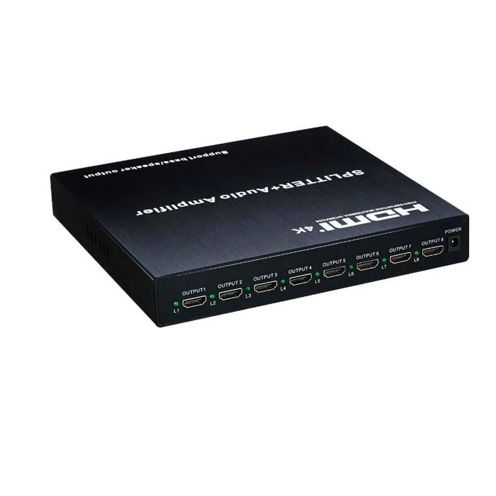 5.1 Channel Audio Optical Fiber And Coaxial Output 8 Ports Hdmi ...