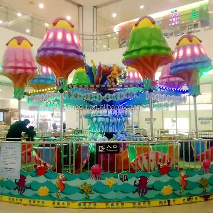 Theme Park Amusement Ride Rotary Happy Jellyfish Ride for Sale| Alibaba.com