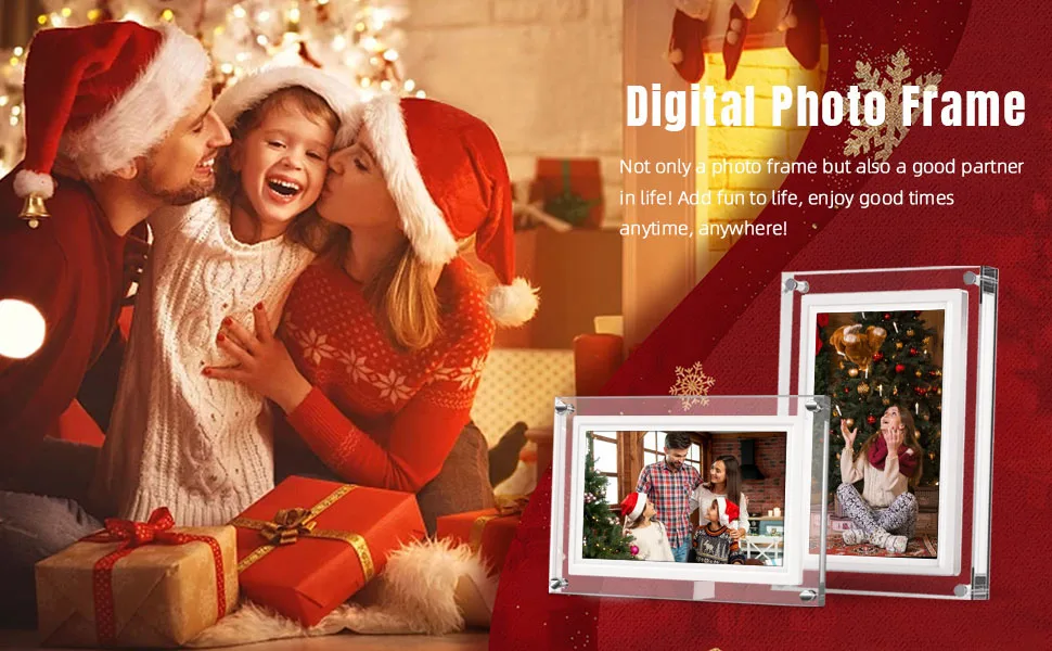 5 Inch Crystal Advertising Player - Acrylic Digital Frame