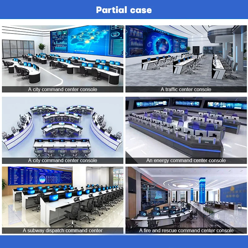 High Quality Command Center Office Desk, Intelligent Workbench ...