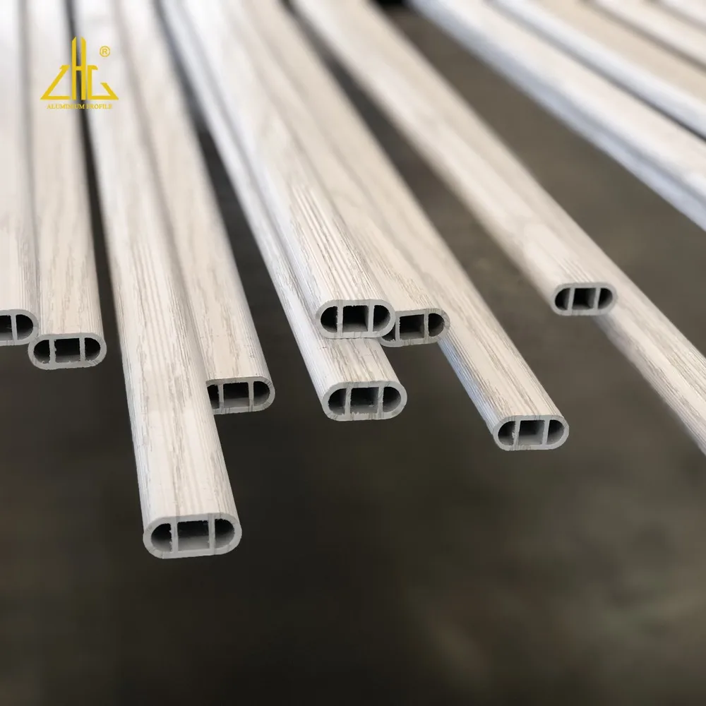 Durable Aluminium Oval Tubes - 6060, 6061, 6063 Profiles