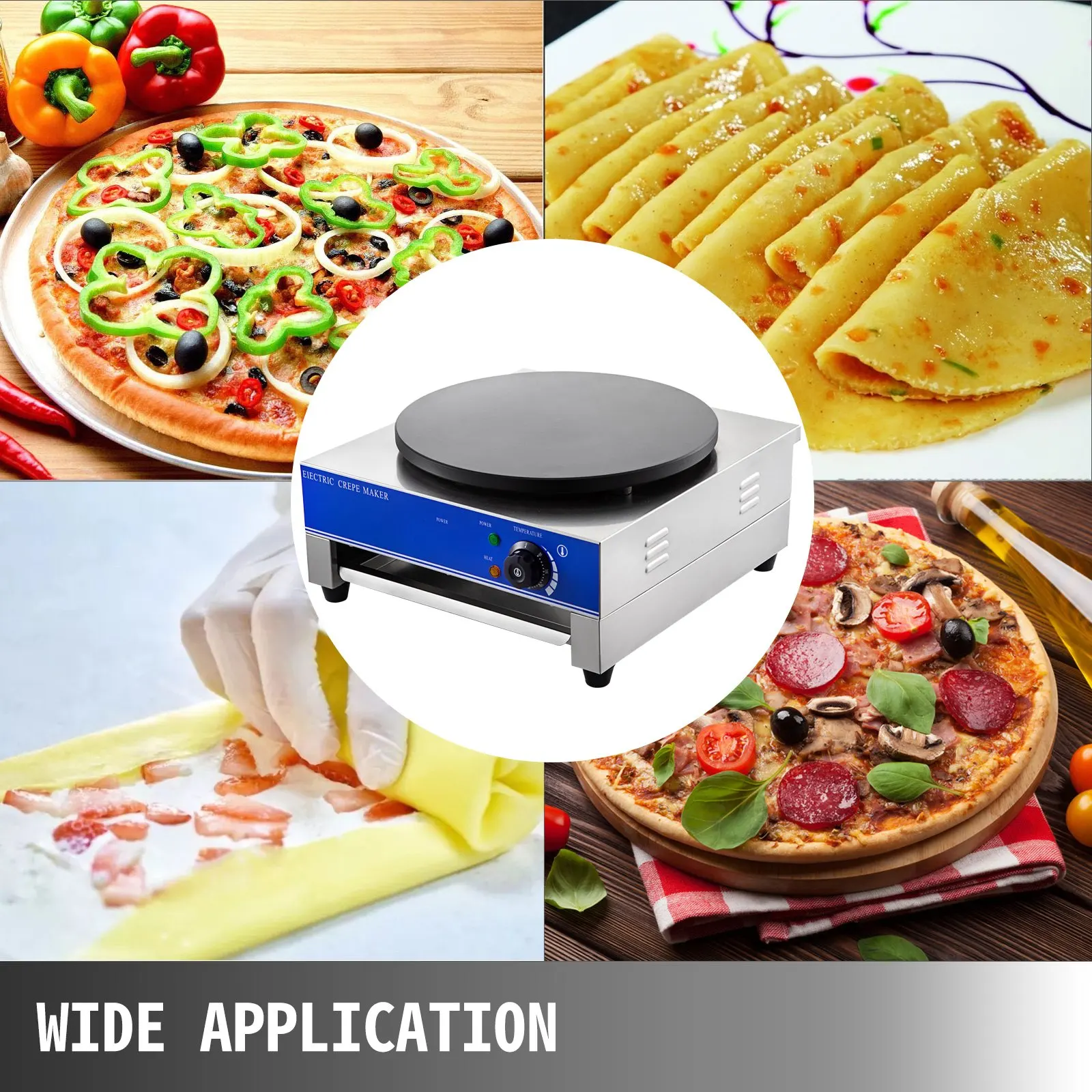 Factory Price Bread Egg Thin Mini 40cm 16 Inch Automatic Instant ...