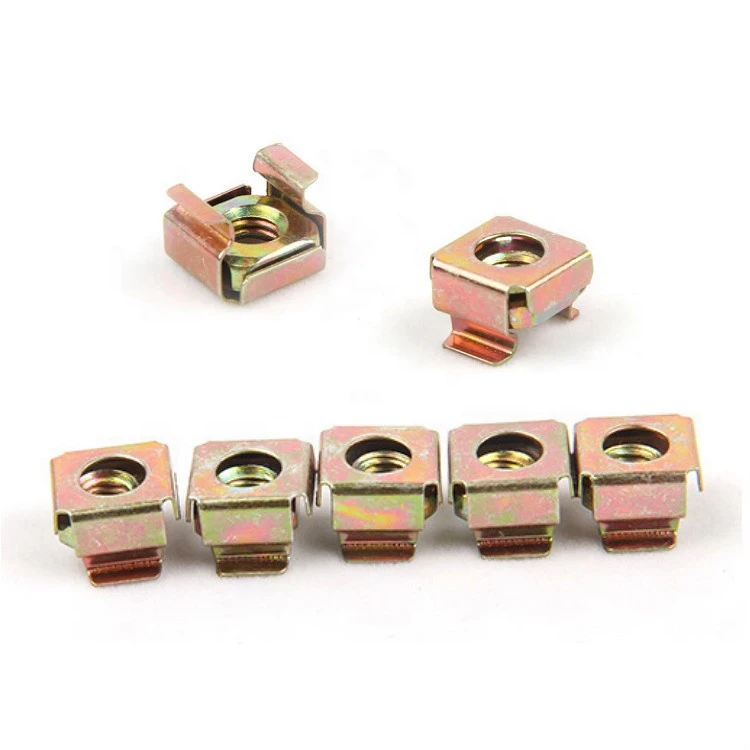 Galvanized Floating Clip Cage Nuts for Server Rack Mounting