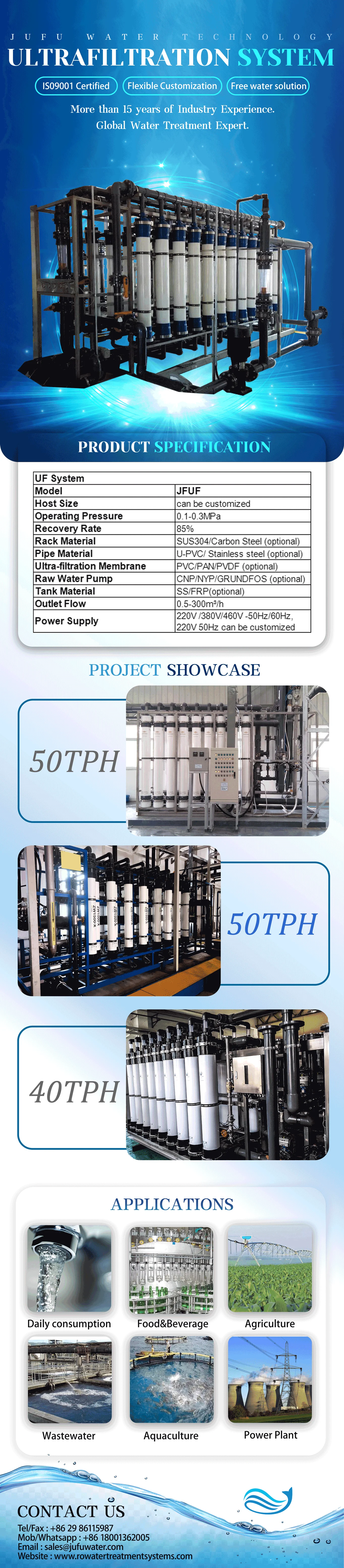 Ultra Pure Water System Uv Water Filter Treatment Purification System ...