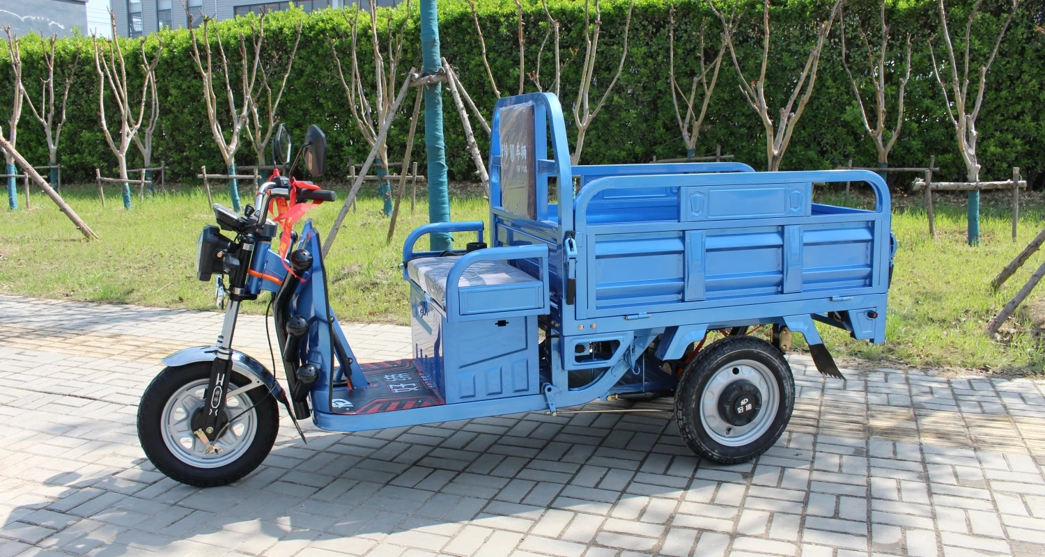 Cheap Price 1.3m Moped Electric Rickshaw Cargo Tricycle With 600w Motor ...