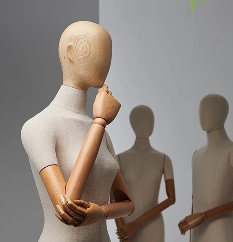 ZMSMBS-2 Window Display Mannequins - High-End Fabric Dummies
