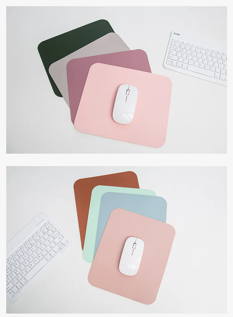 New Arrival Universal Anti-slip Mouse Pad Leather Gaming Mice Mat New ...